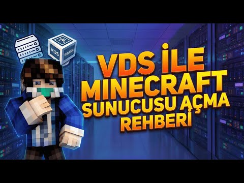 Hep Açık Kalan Minecraft Sunucusu Açma Rehberi (VDS ile Sunucu Açmak)