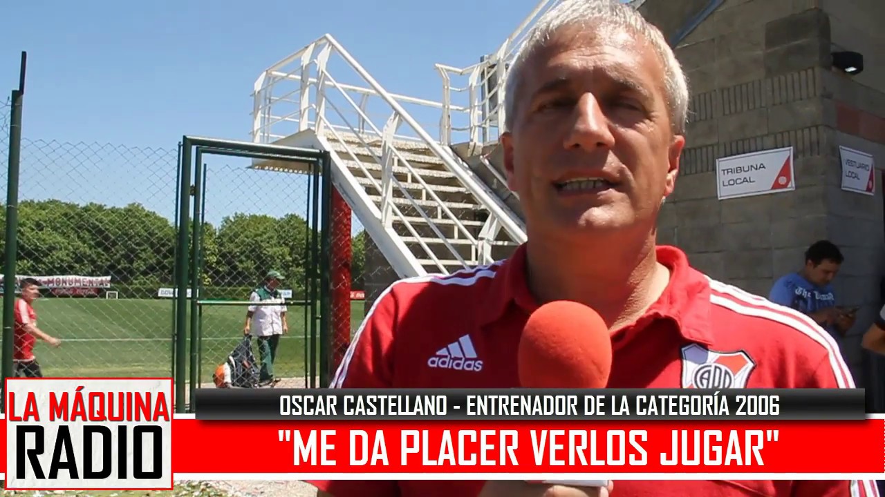 OSCAR CASTELLANO (DT CAT. 2006): "ME DA PLACER VERLOS JUGAR" - YouTube