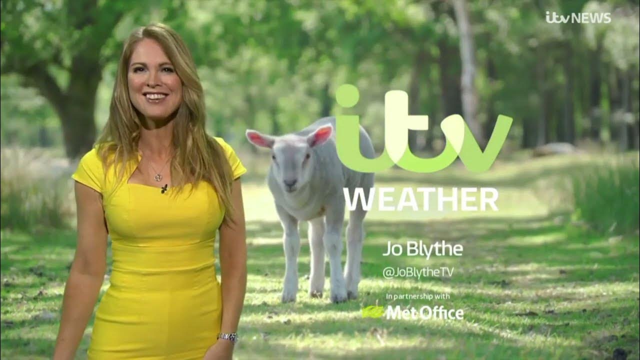 Jo Blythe ITV Weather 30th March 2024 - YouTube