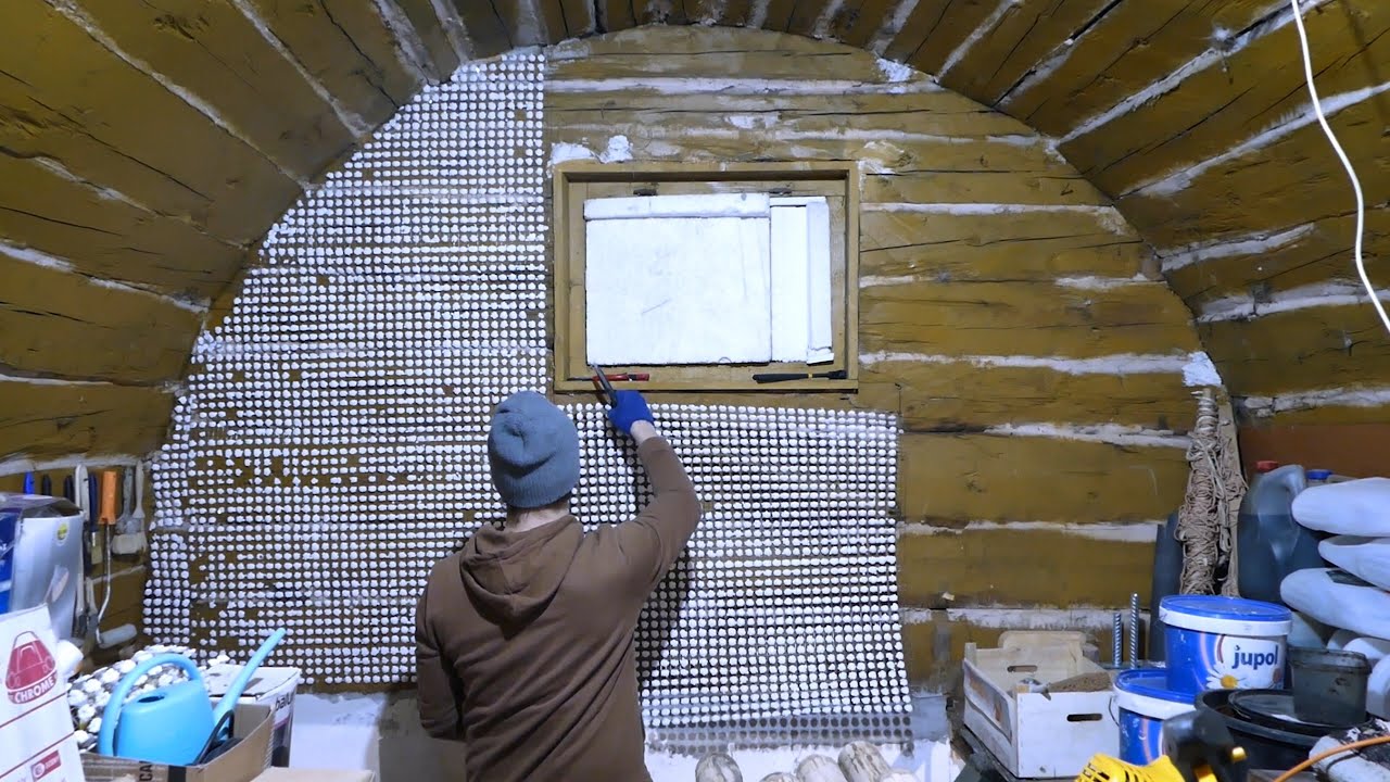 Preparation of wall before parging | Part 1 - YouTube