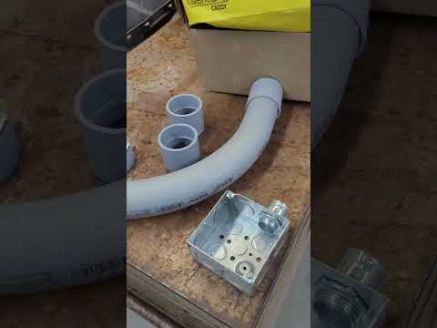 What is a stud mounted plaster ring for electrical work? - YouTube