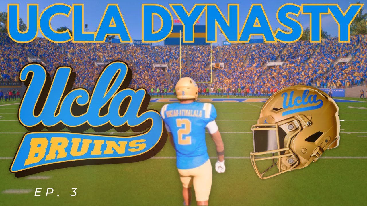 UCLA Dynasty EA College Football 2025 | Can We Make It Through The ...