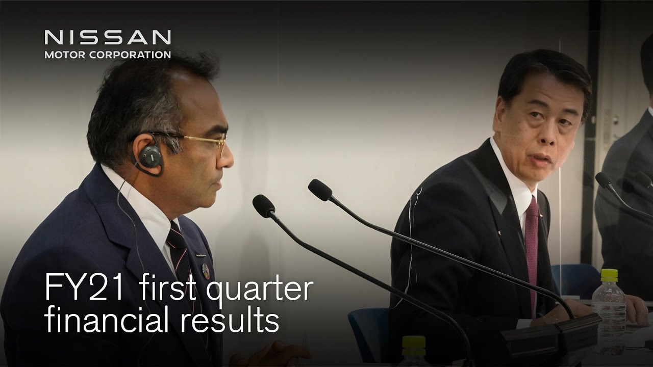 Live: FY21 first quarter financial results announcement - YouTube