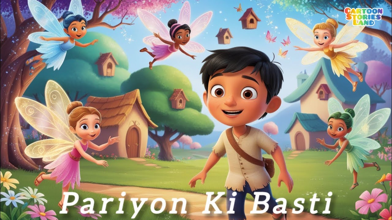 Pariyon Ki Basti || Hindi cartoons for kids || Hindi kahaniyaan ||Moral ...