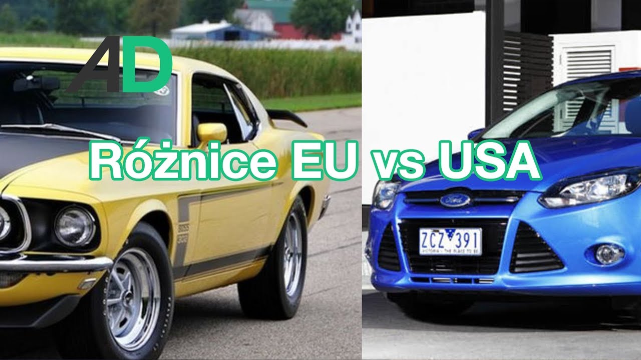 Różnice w autach EU vs USA + retrofit Audi - YouTube