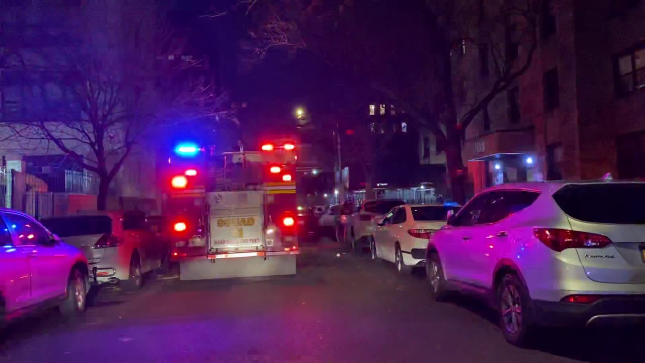 VIDEO OF DOUBLE PARKED CAR BLOCKING FDNY SQUAD 41 FROM RESPONDING IN ...