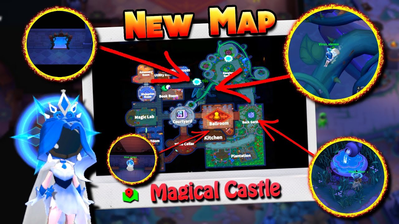 "MAGICAL CASTLE" - You Must Know about This New Super Sus Map |# ...