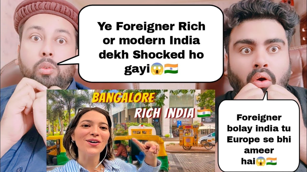 Foreigner Exploring Rich India | Foreigner In Bangalore India ...