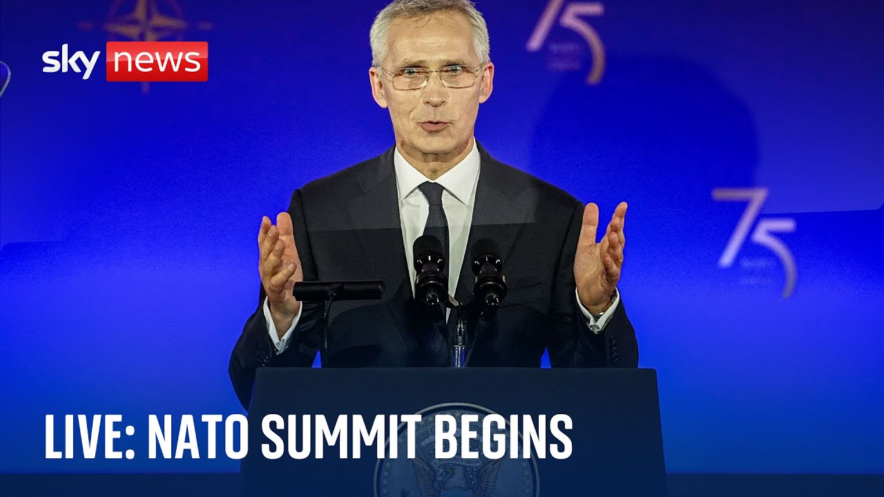 Watch live: First day of world leaders meeting at the NATO Summit - YouTube