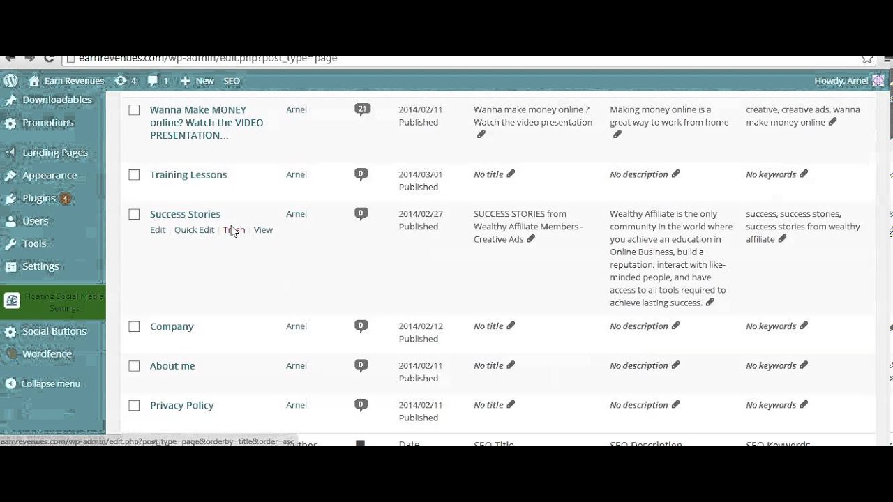 How To Remove And Enable Comment Functions Of Each Page Of Your WEBSITE ...