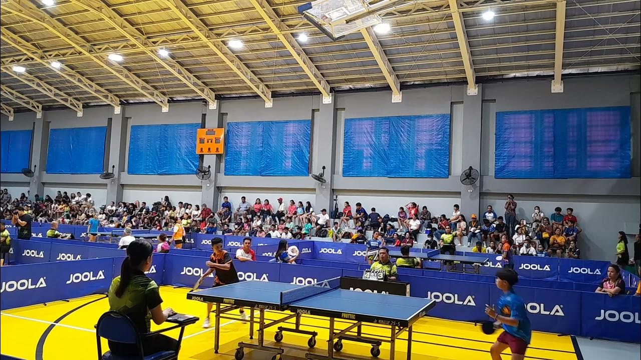 2nd Set Palarong Pambansa 2023 Table Tennis Elementary Youtube