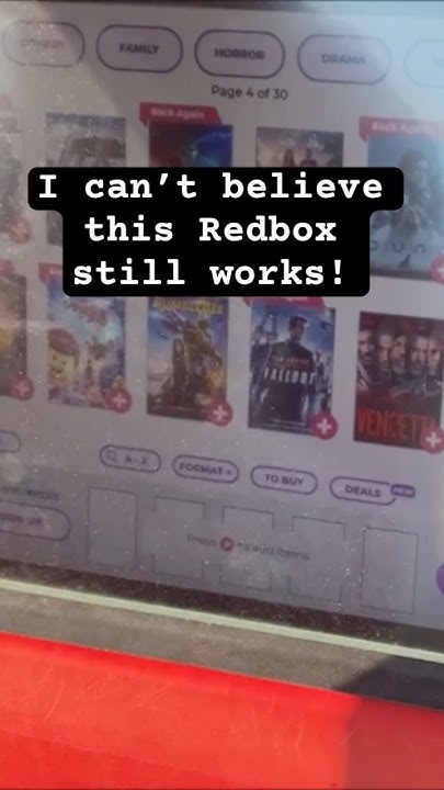 This Redbox still works! - YouTube