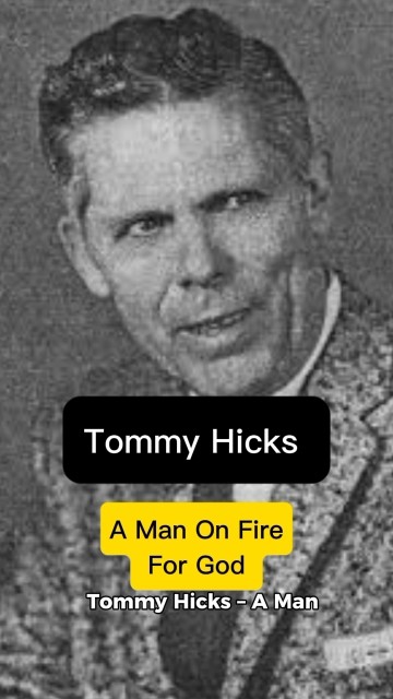Tommy Hicks - A man on fire for God | Tommy Hicks evangelist| Tommy ...