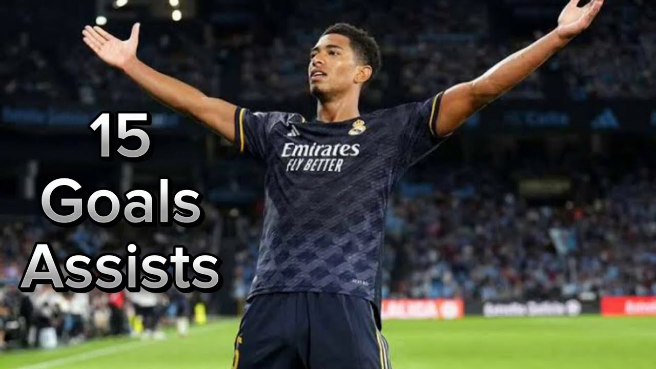 Jude Bellingham | All 15 Goals & Assists 23/24 - YouTube