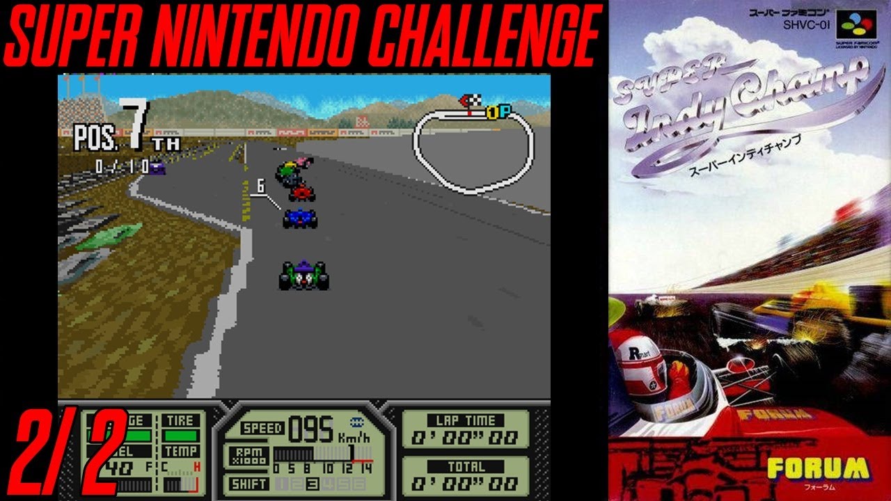 Wir packen JEDES SNES-Spiel: Super Indy Champ (63/1764) | PART 2/2 ...