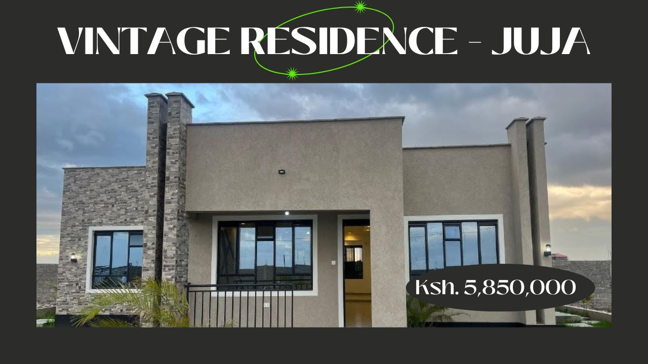 BRAND NEW: Touring A Sophisticated Juja 3 bedroom Bungalow with ...