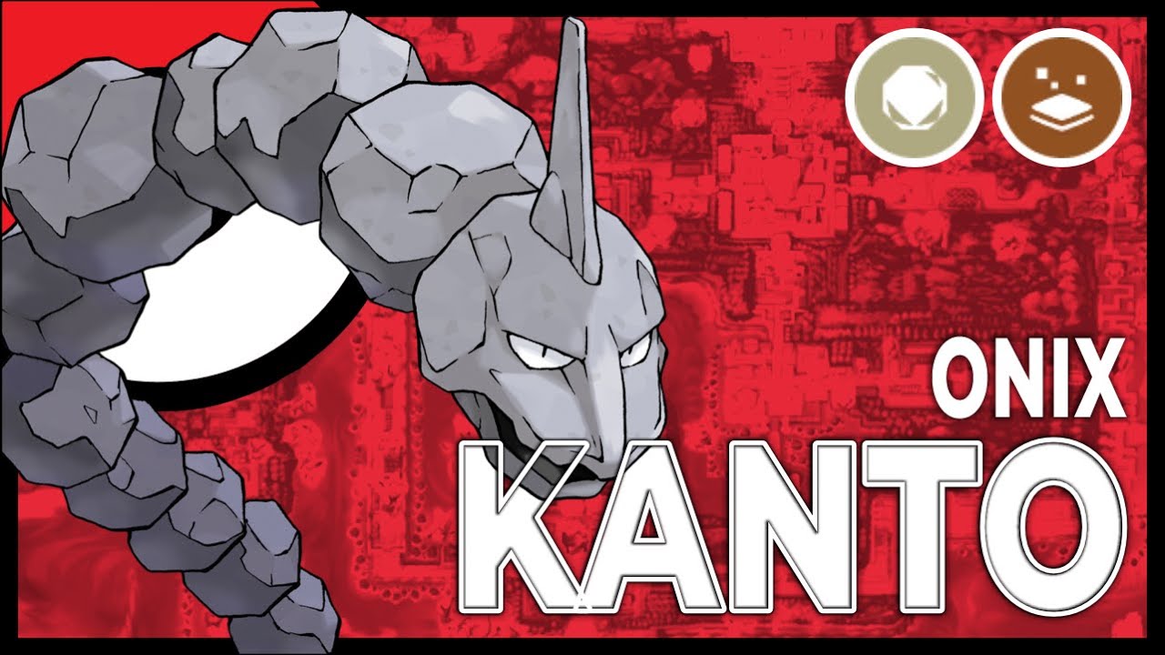 POKEDEX KANTO - ONIX #0095 - YouTube