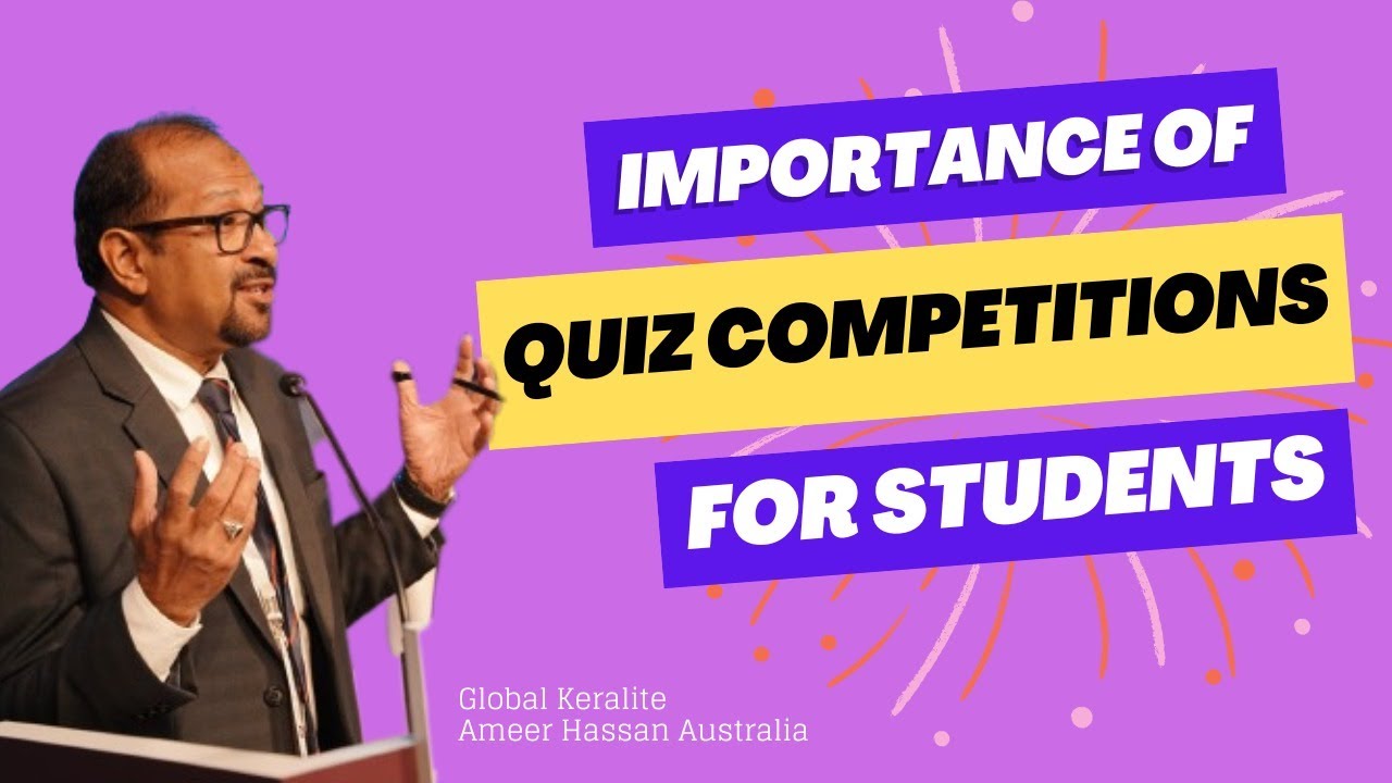 Importance of Quiz Competitions for Students | Global Keralite - YouTube