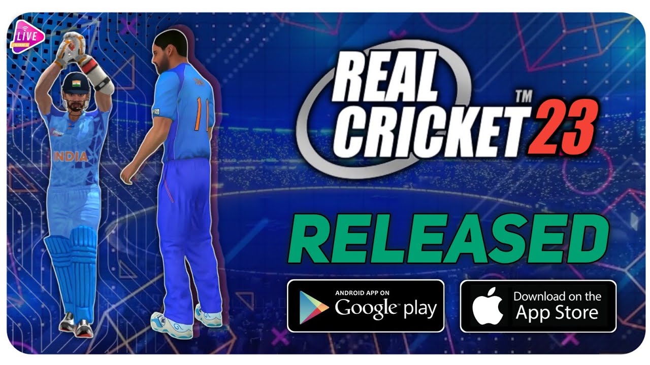 Real Cricket 23 Released On PlayStore | RC23 Released 🥳🤗 - YouTube