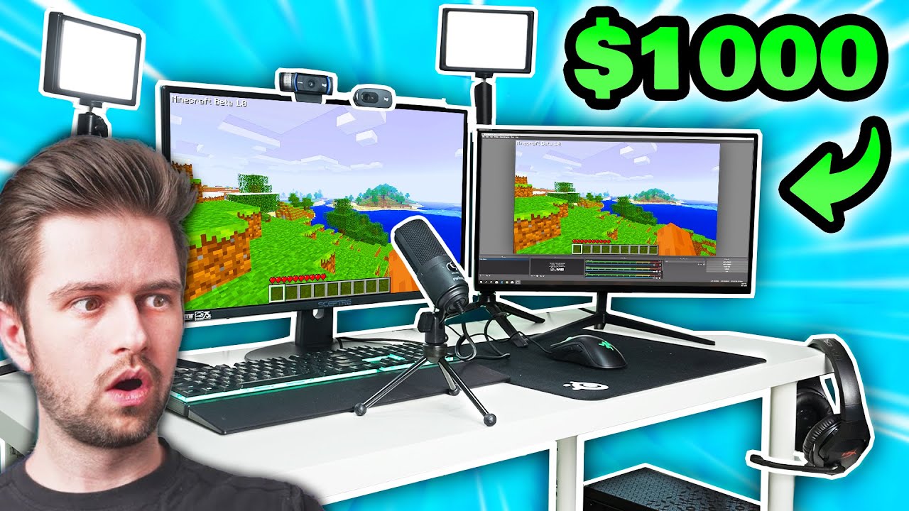 Building The PERFECT Budget Streaming Setup For $1000 - YouTube