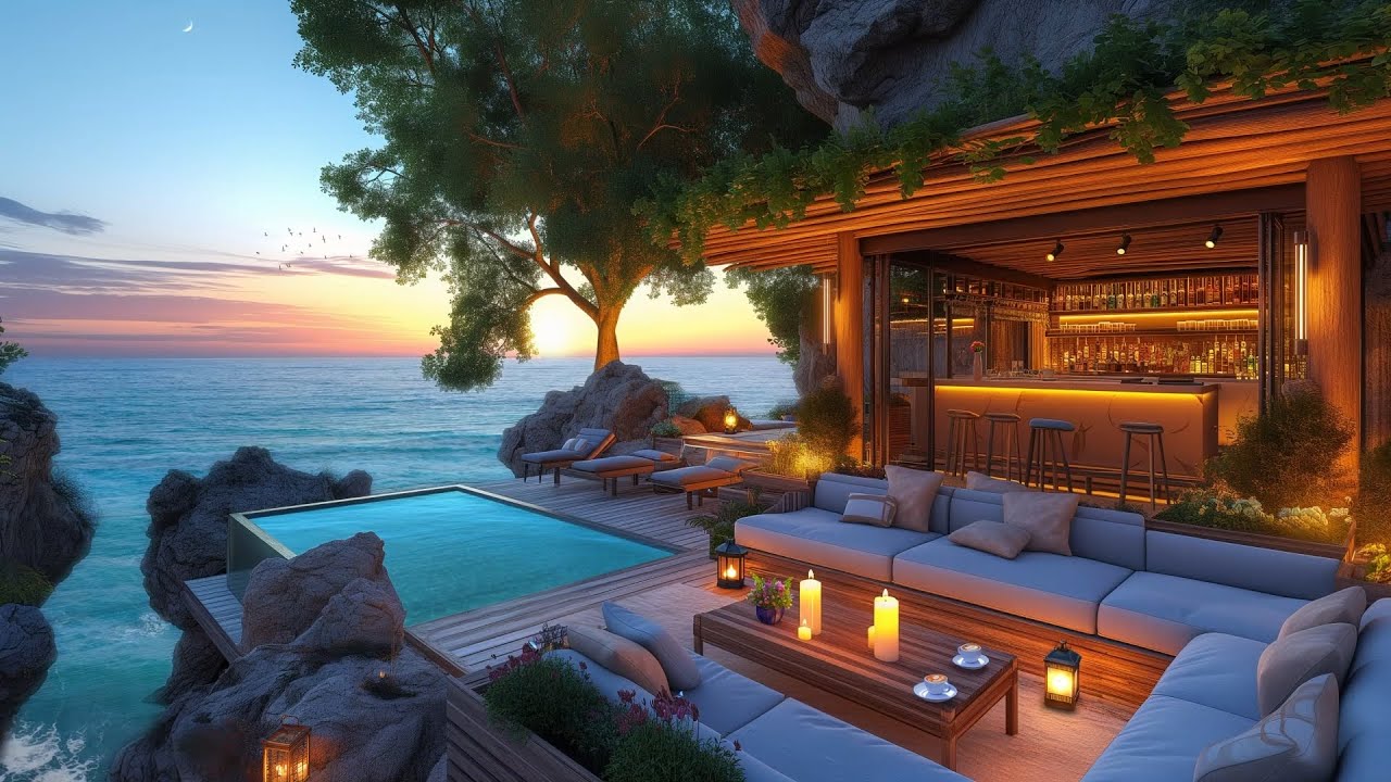 Morning Jazz Symphony - Relaxing Smooth Jazz & Ocean Waves for a ...
