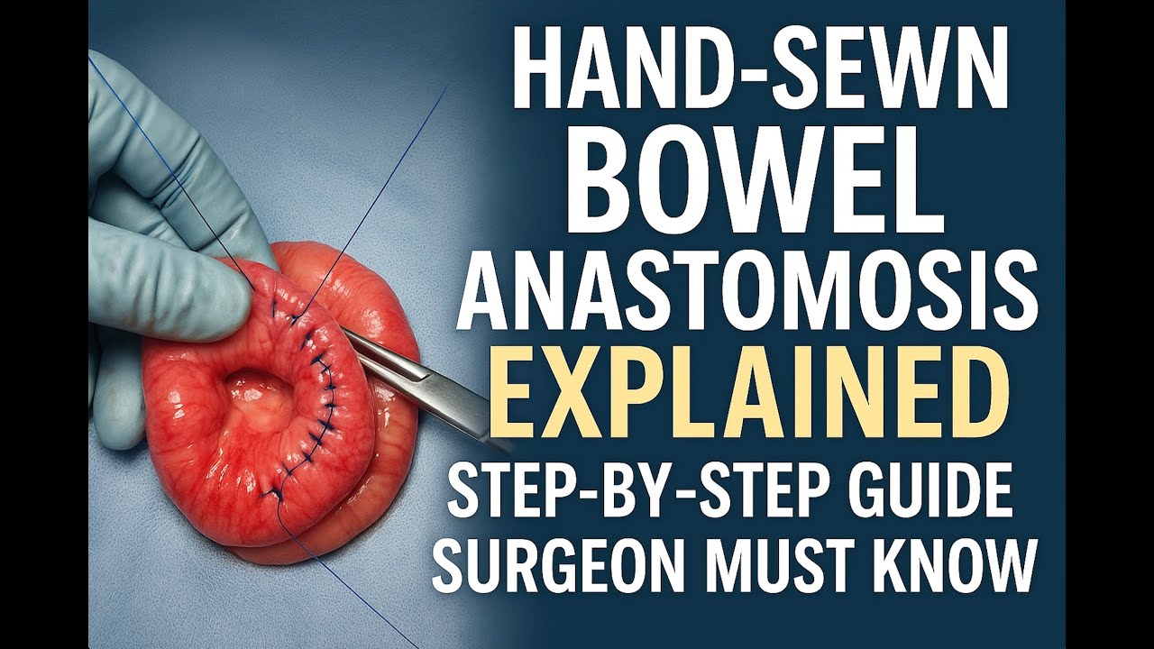 "Hand-Sewn Bowel Anastomosis EXPLAINED: Step-by-Step Guide Every ...