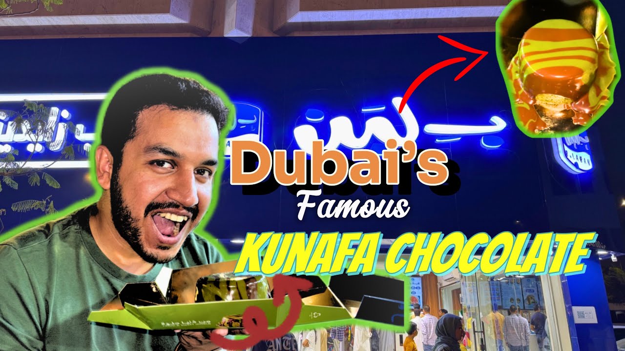 Tried Most Hyped Dubai’s Chocolate in B. Laban Style 😍 || Life in Saudi ...