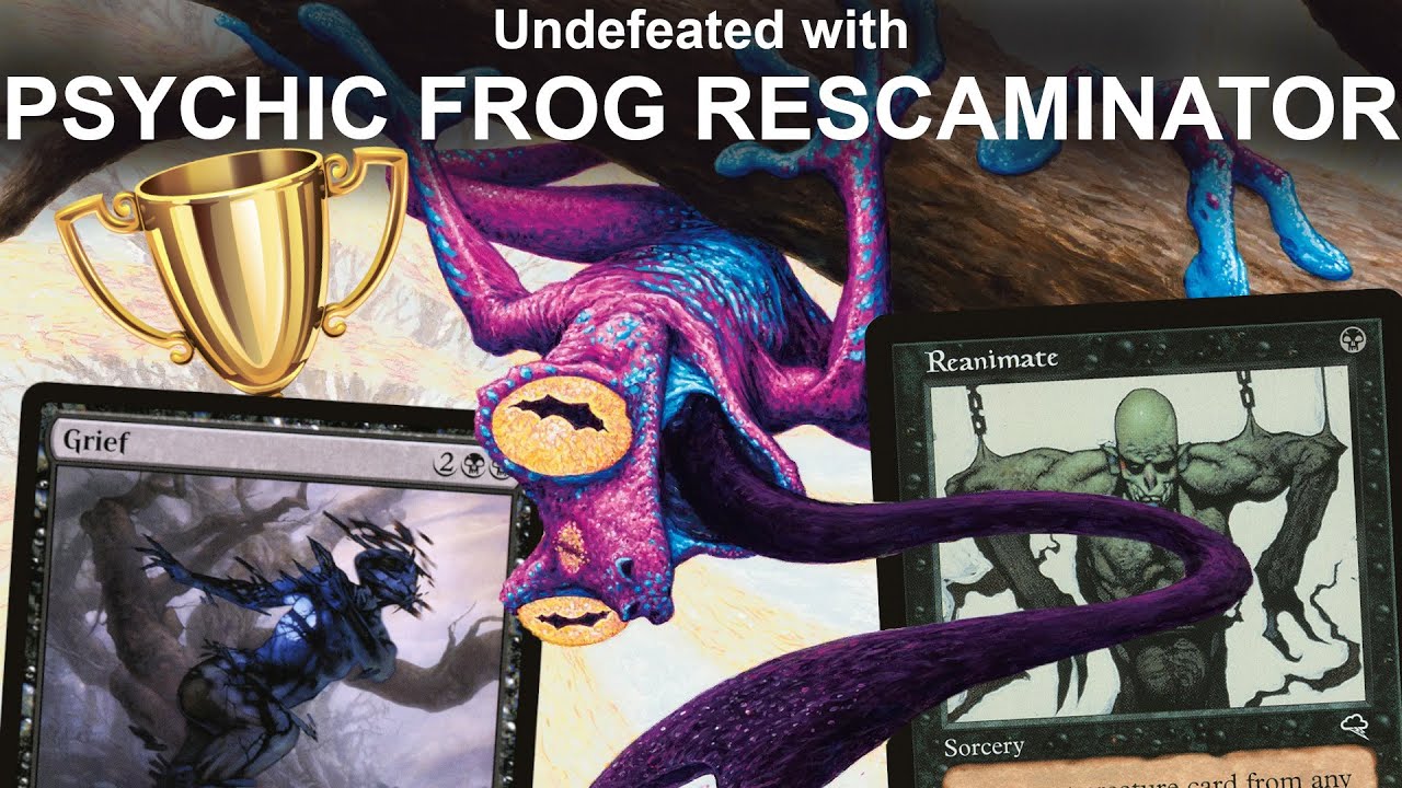 FEELING FROGGY! Legacy Dimir ReScaminator with Psychic Frog. MTG MH3 ...