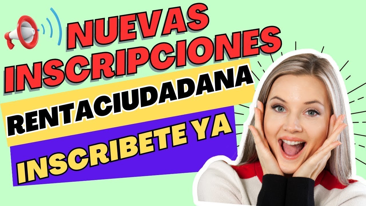 🚨 NUEVA ETAPA De Inscripciones 💲Beneficiarios Renta Ciudadana ...