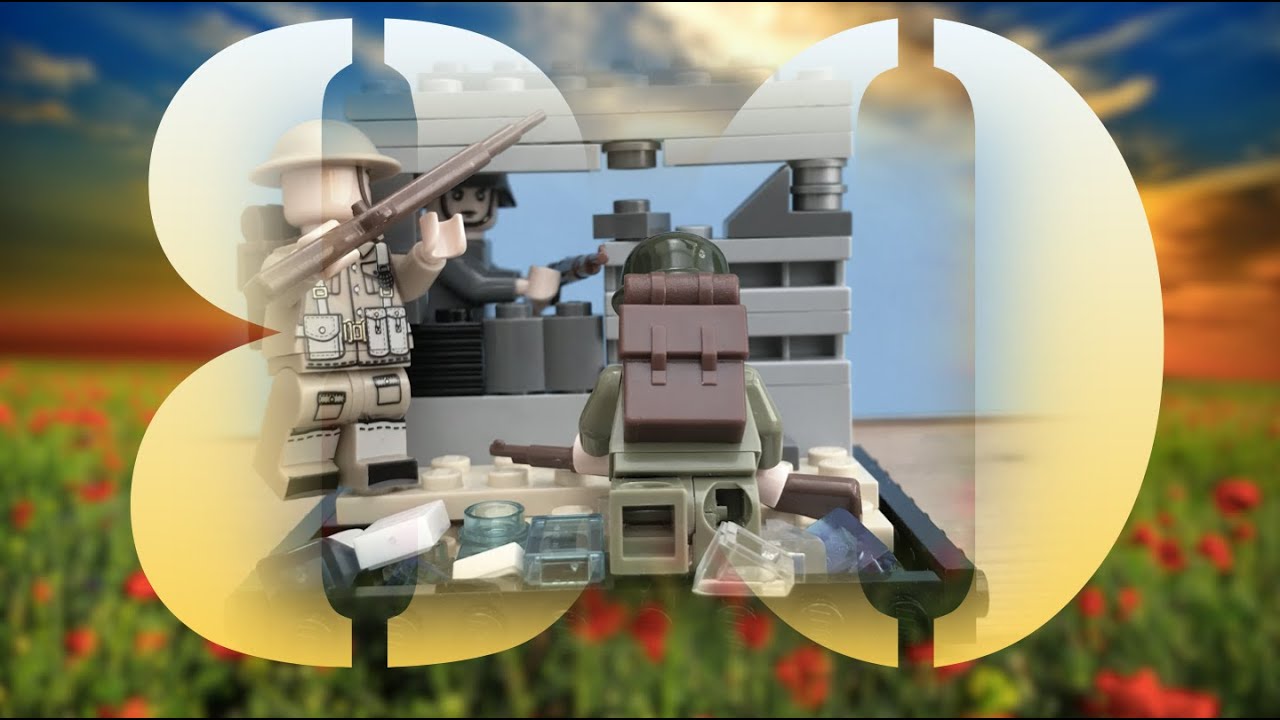Lego World War II D-Day 80th Anniversary MOC - YouTube
