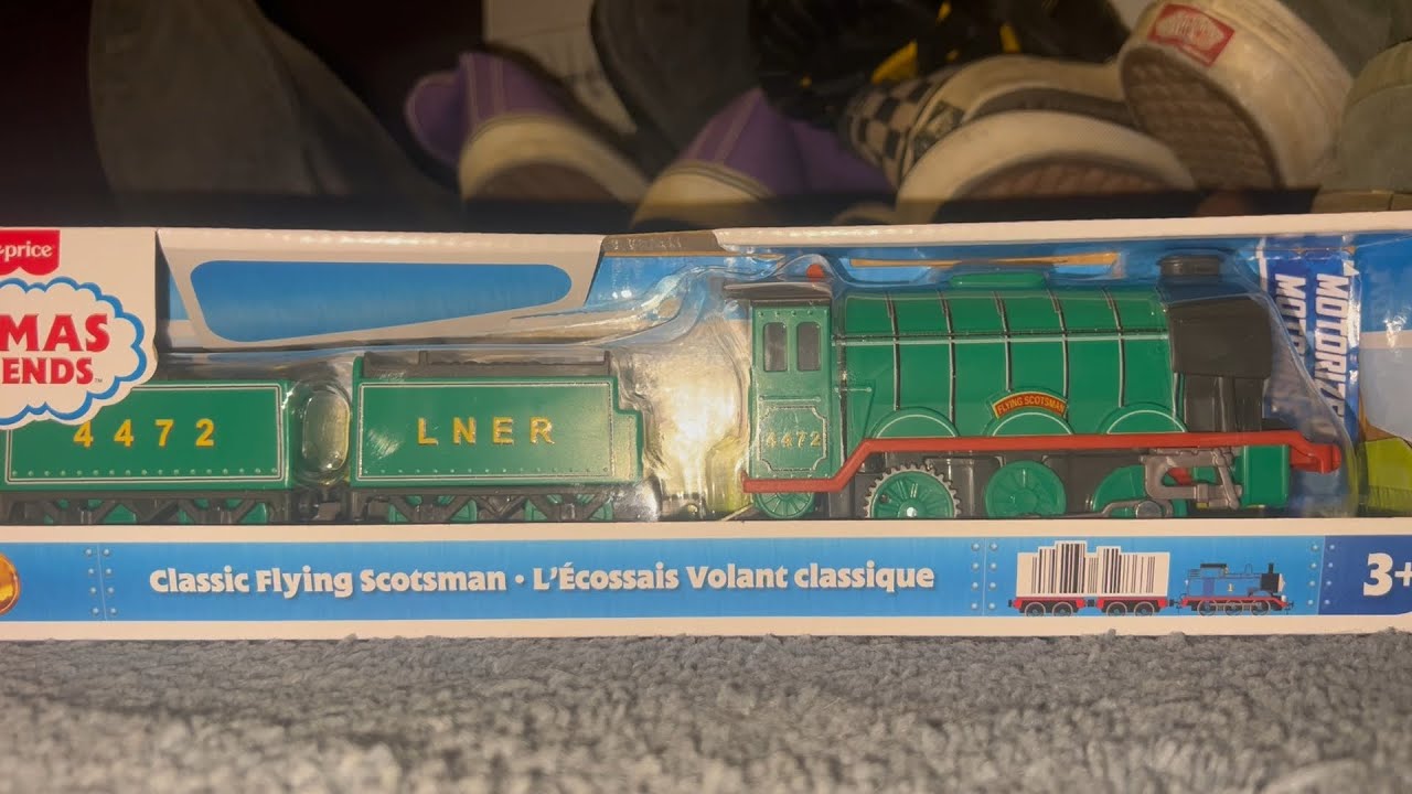 Thomas Motorized 80th anniversary Classic Flying Scotsman Unboxing ...