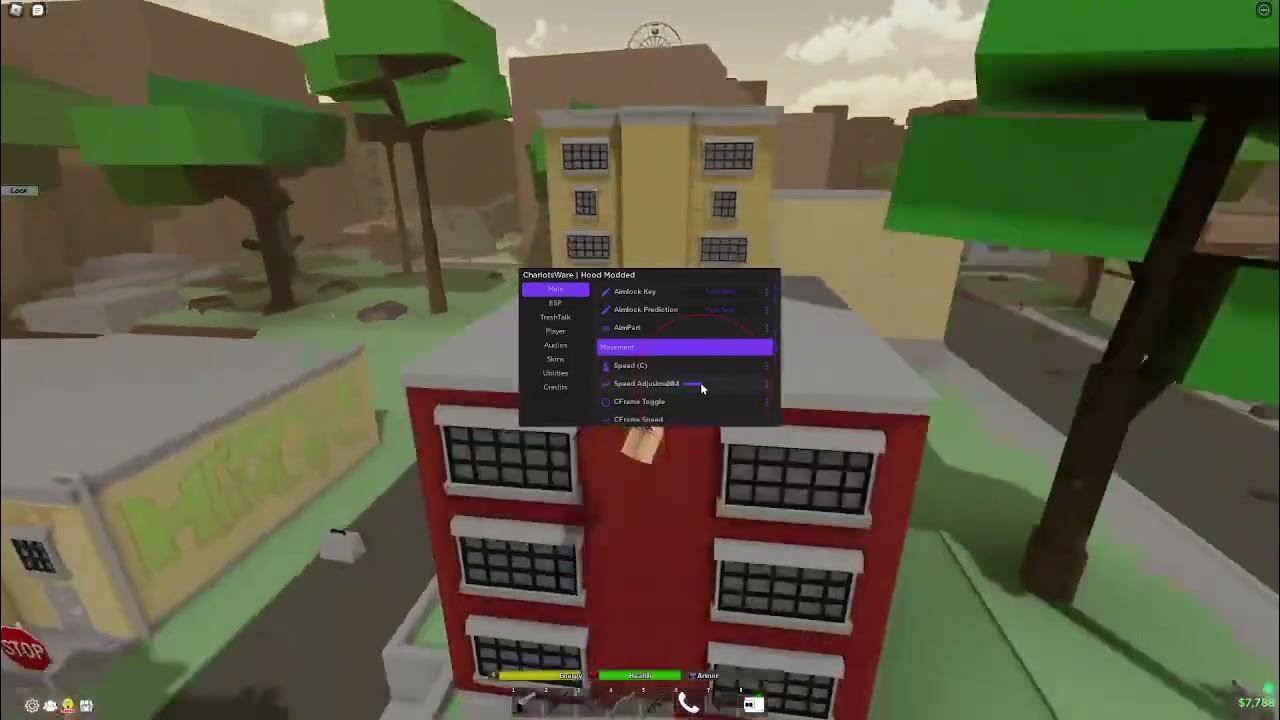 Showcasing Chariotsware script (Works on hood modded, dahood, and many other dahood remakes ...