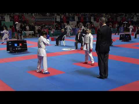Azra Karavar Kumite |Bayan 39 kg 13 yaş| Türkiye Minik Yıldız Karate Şampiyonası 2025 Kocaeli