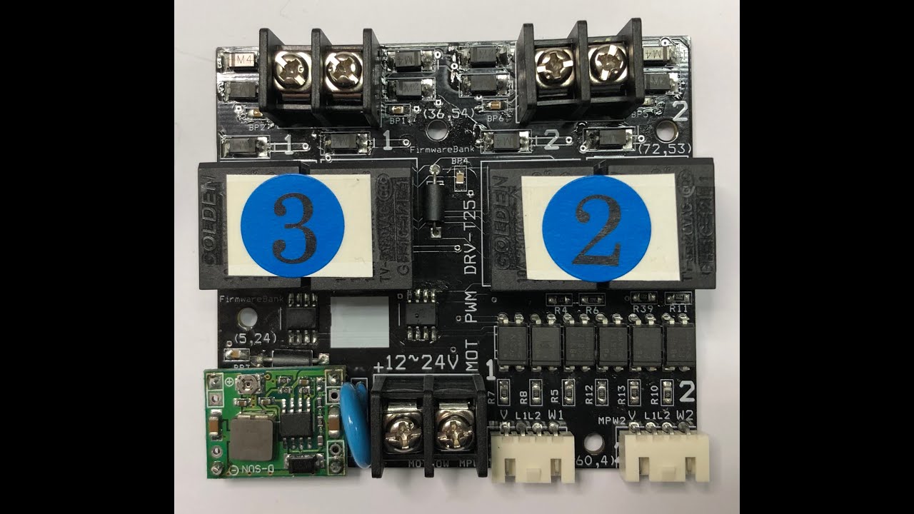 Motor PWM Relay DRV Module - YouTube