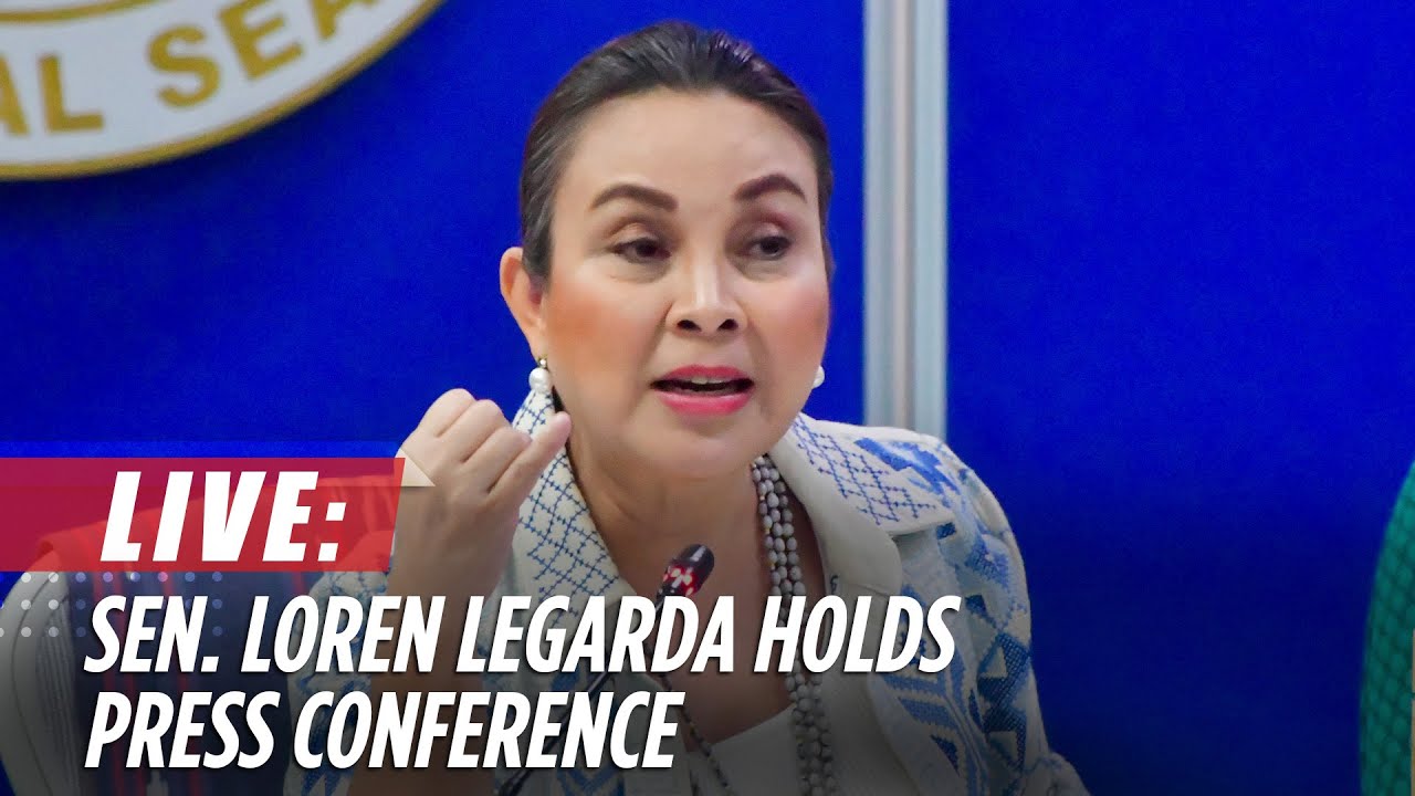 Sen. Loren Legarda holds press conference | ABS-CBN News - YouTube Sen. Loren Legarda holds press conference | ABS-CBN News - YouTube
