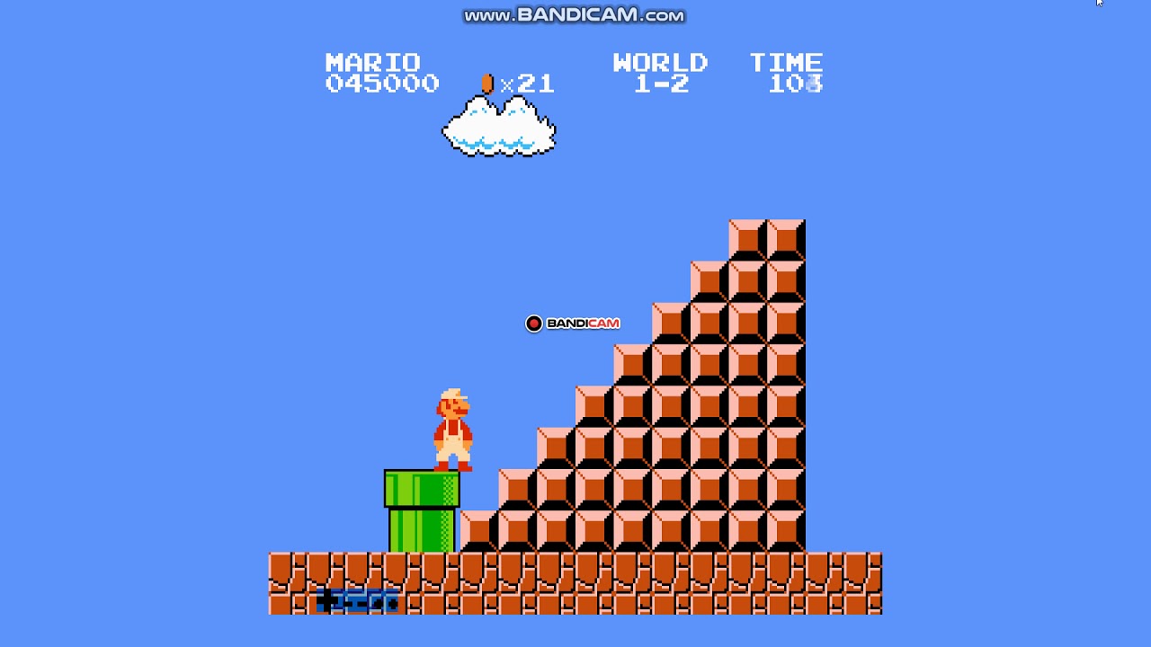 Super mario bros the minus level (World -1) - YouTube