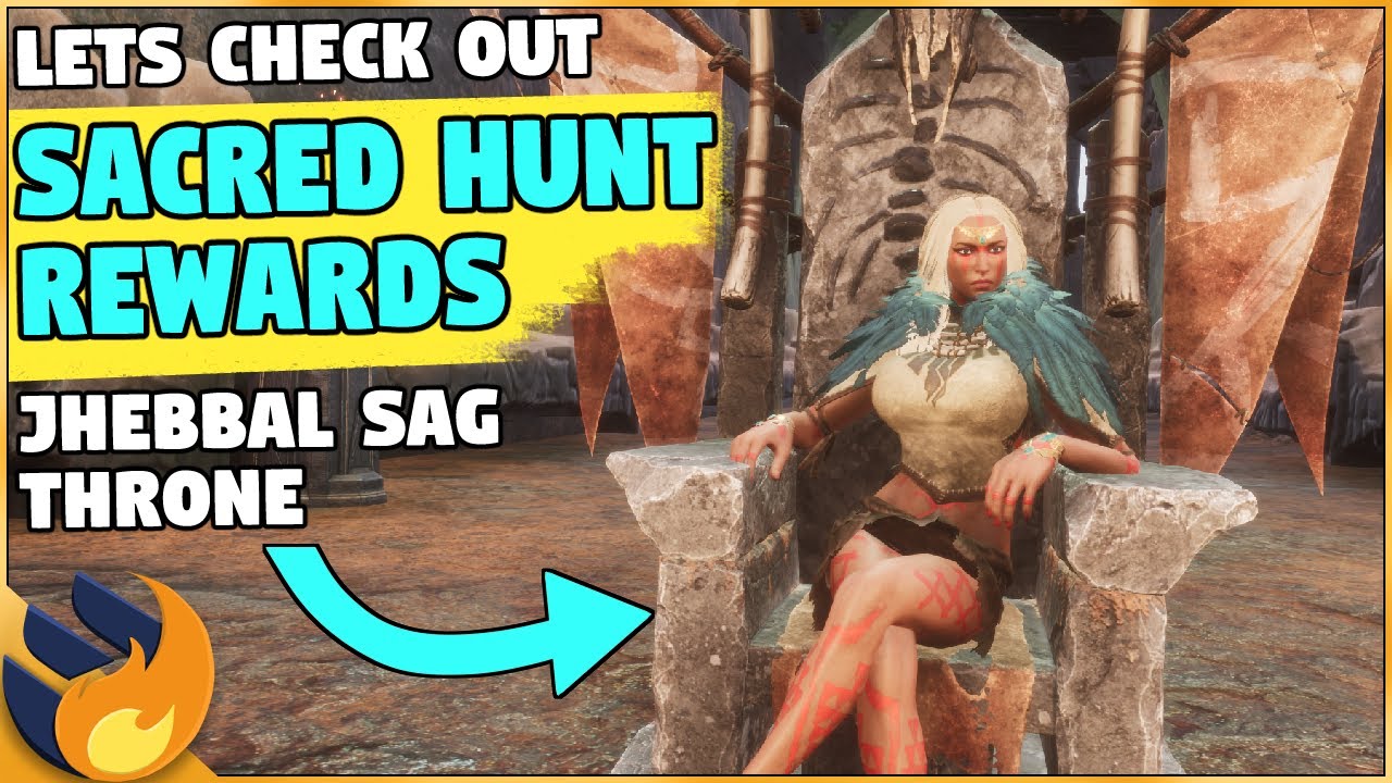 SACRED HUNT Rewards Showcase - Chapter 4 Age Of War | Conan Exiles ...