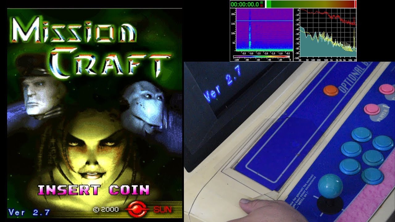 Un par de fichas: Mission Craft PCB Arcade - YouTube