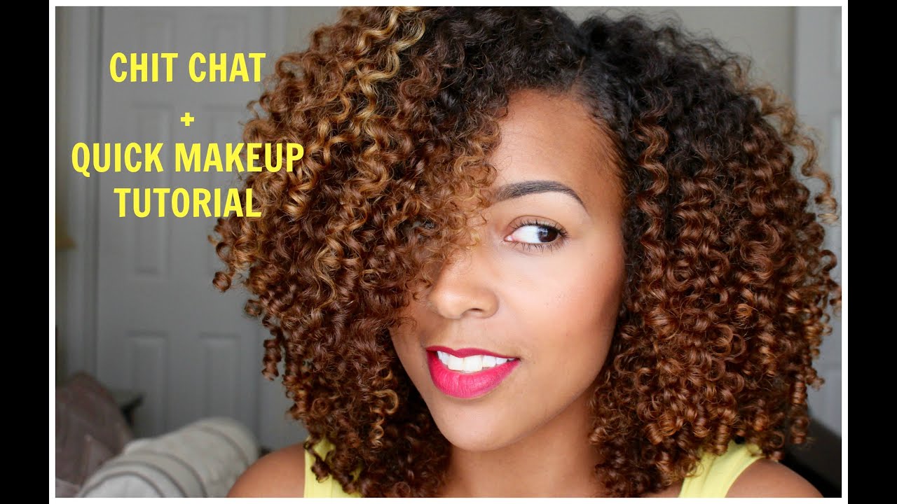 Random Talk & Quick Makeup Tutorial - YouTube