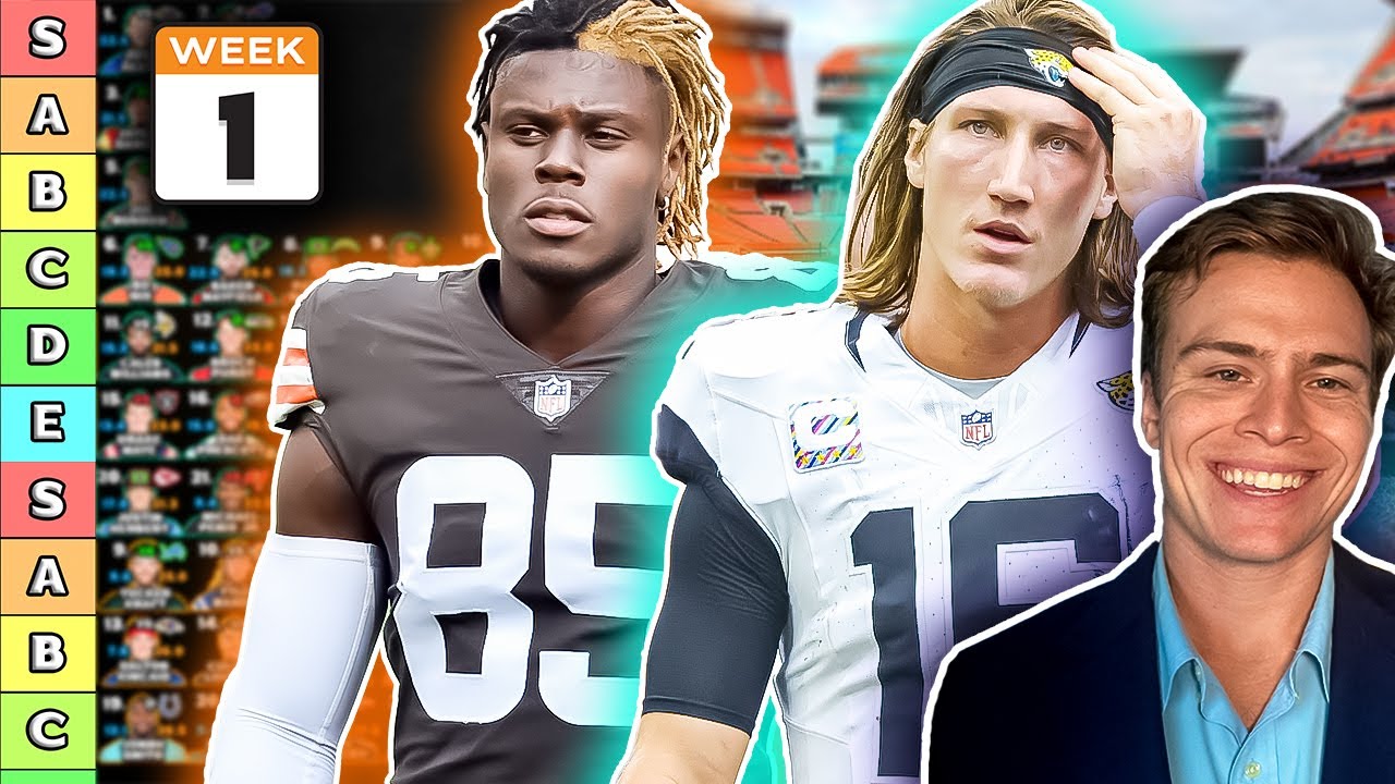 Week 1 Fantasy Football Rankings (QB/TE/DST) - YouTube