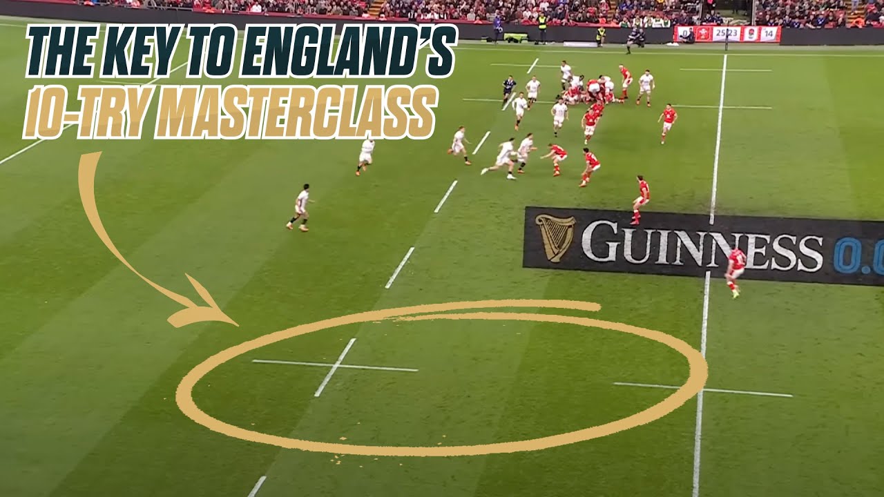 The KEY to England’s 10-Try Masterclass vs Wales #guinnessm6n - YouTube