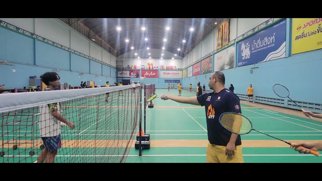 forehand net practice for double 正手雙打網前練習 - YouTube