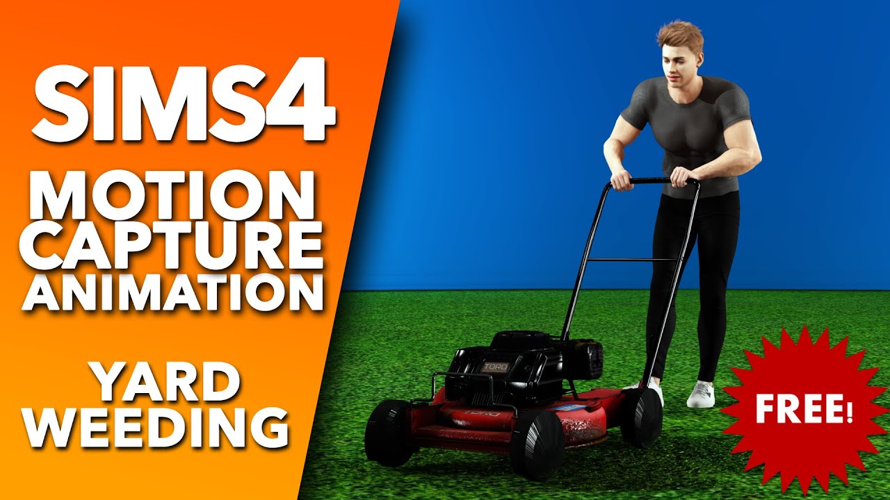 The Sims 4 | Animation Pack | Yard Weeding | FREE Download - YouTube