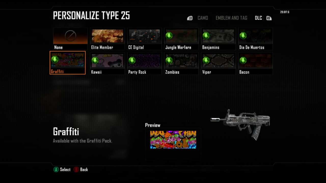 New Black Ops 2 Weapon Skins - EXTRA Custom Classes Added! - YouTube