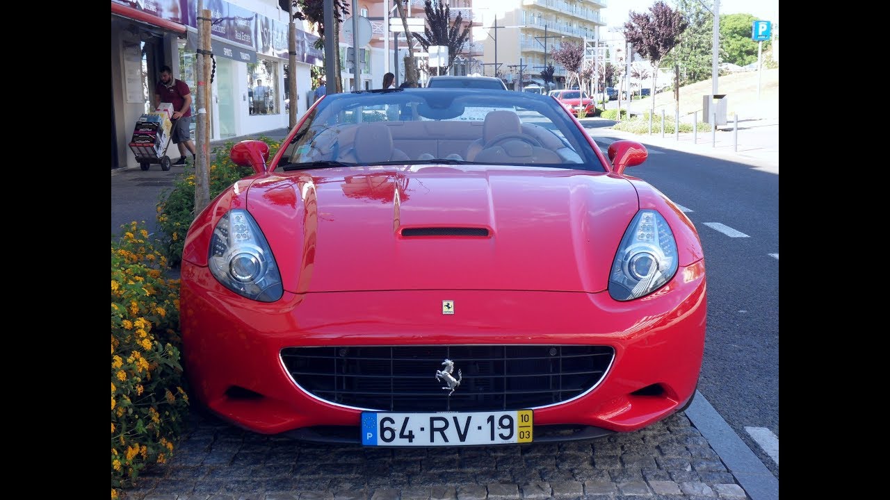 SUPERCARS IN PORTUGAL VILAMOURA Summer 2018 - YouTube