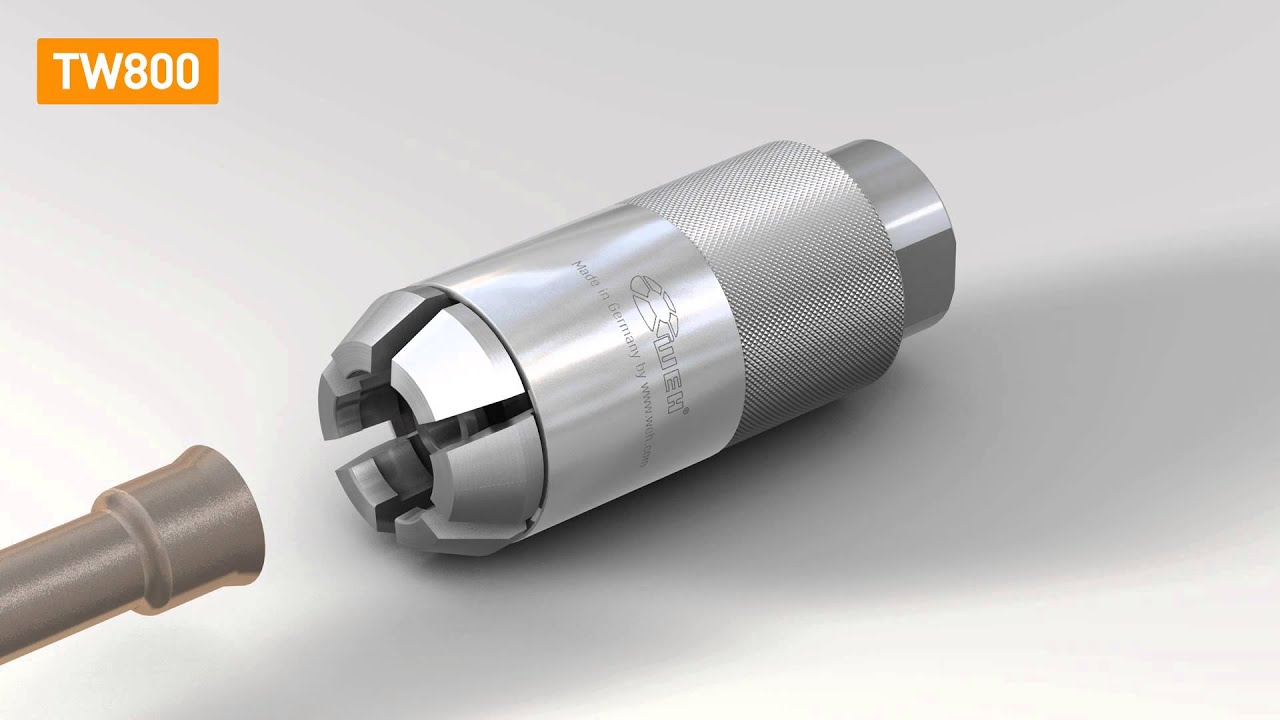 WEH® TW800 Quick coupling - Function - YouTube