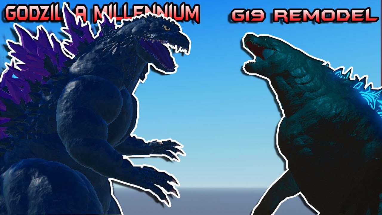 GODZILLA MILLENNIUM + GODZILLA 2019 REMODEL SNEAK PEAKS! |Project Kaiju ...