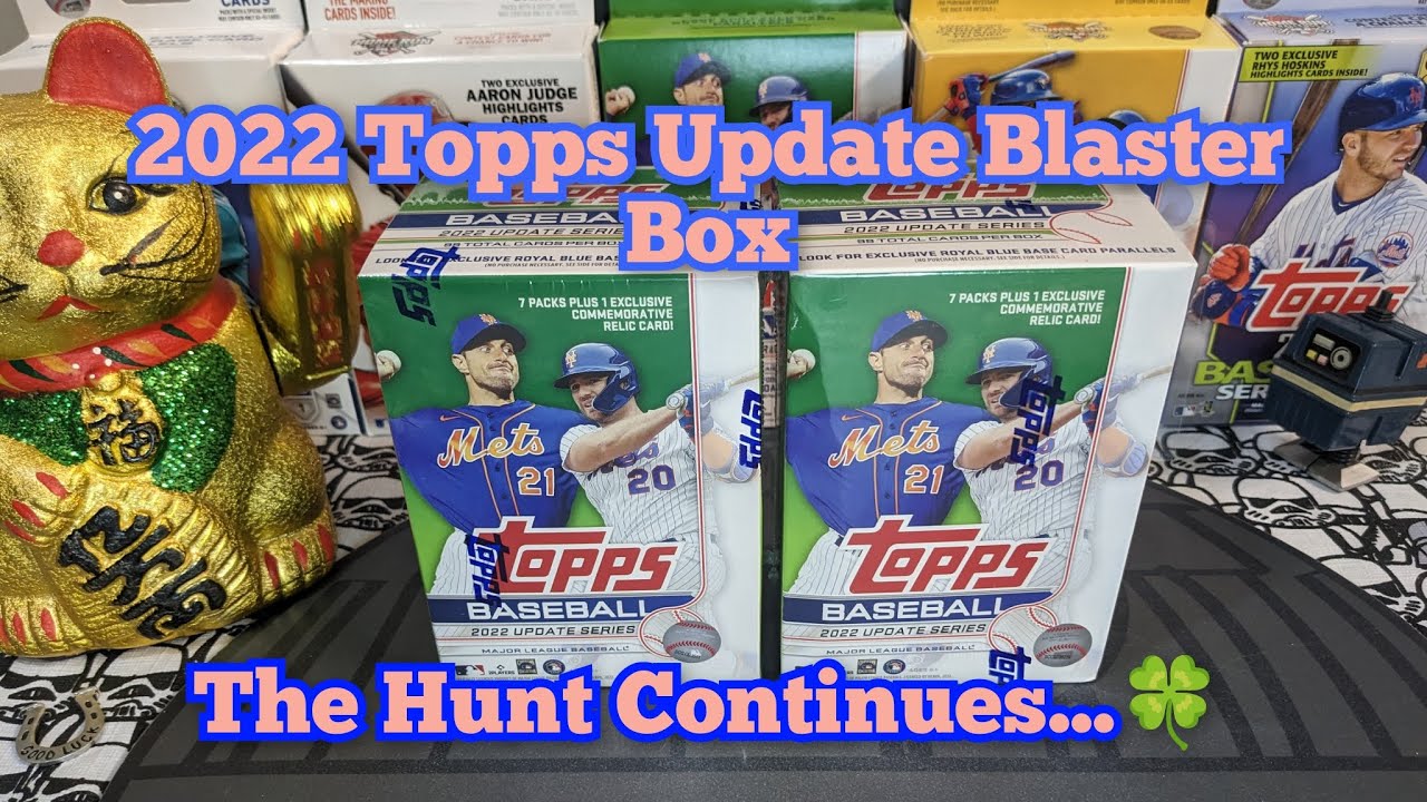 2022 Topps Update Baseball Blaster Box Rip.The Hunt Continues...🍀 Short ...