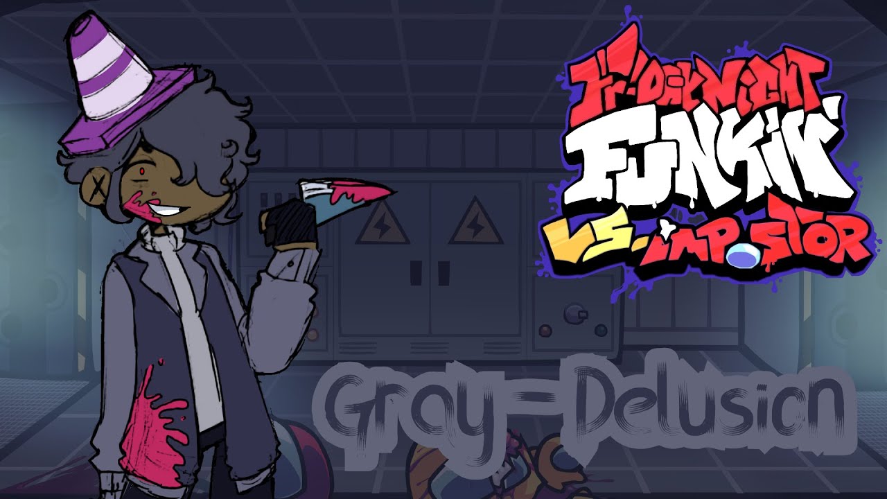 Gray - Delusion [FNF Human Impostor] - YouTube