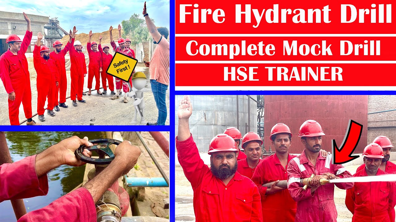 Fire Hydrant Drill - HSE TRAINER - YouTube